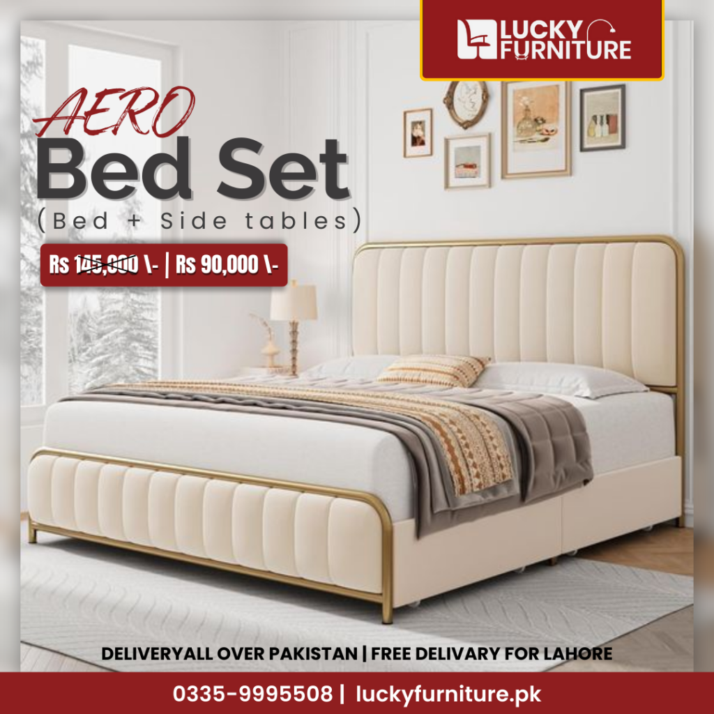Aero Bed Set – Lucky Furniture