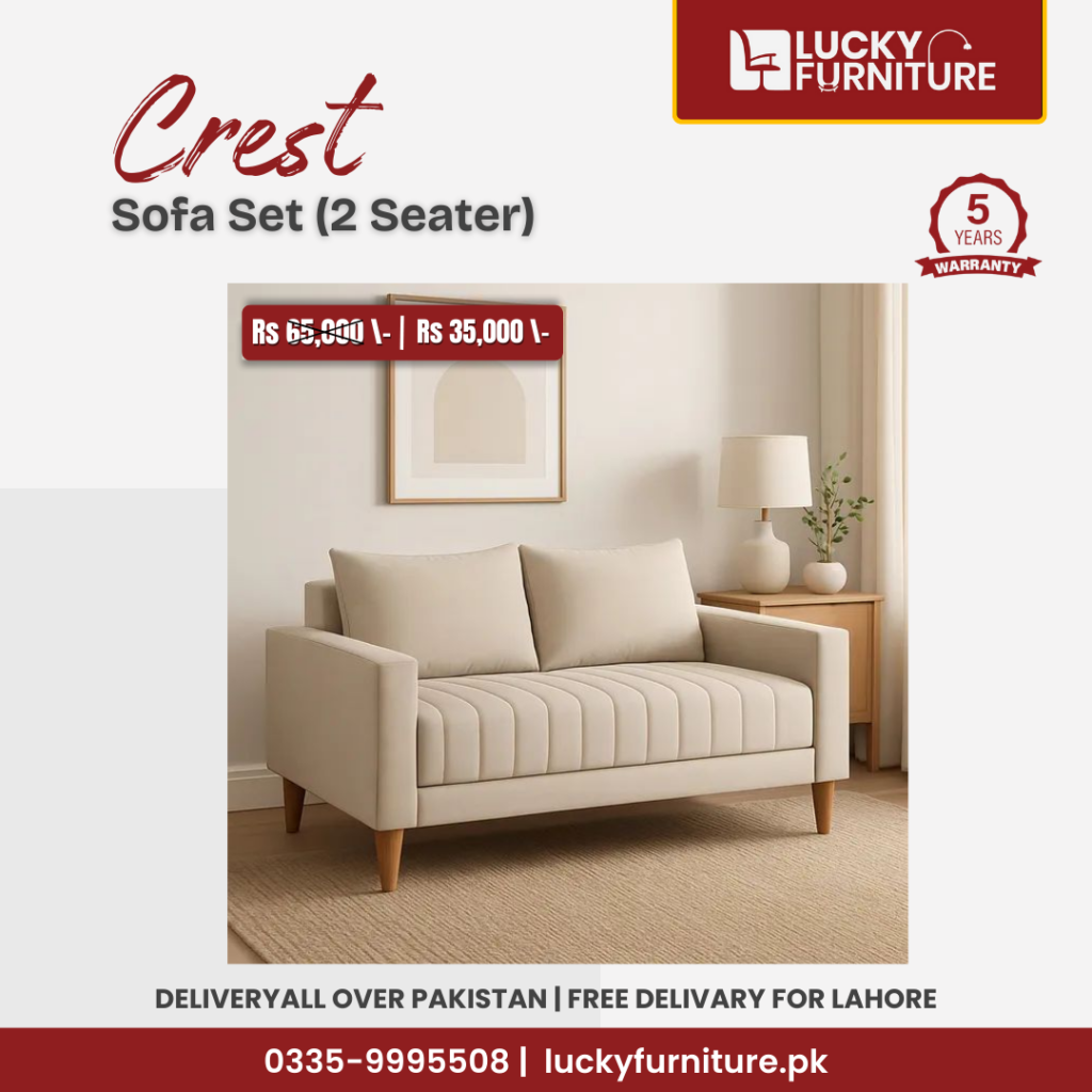 Crest Sofa Set – Lucky Furniture