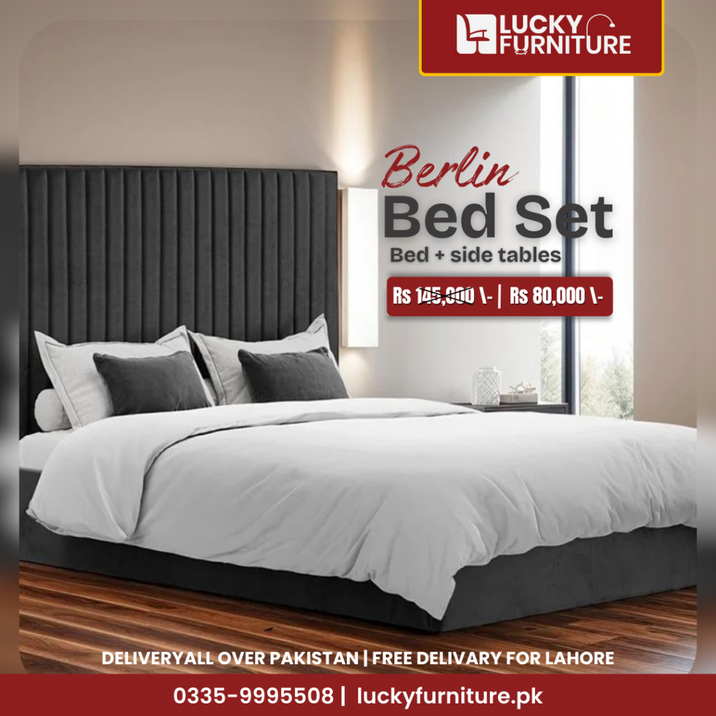 Berlin Bed Set – Lucky Furniture
