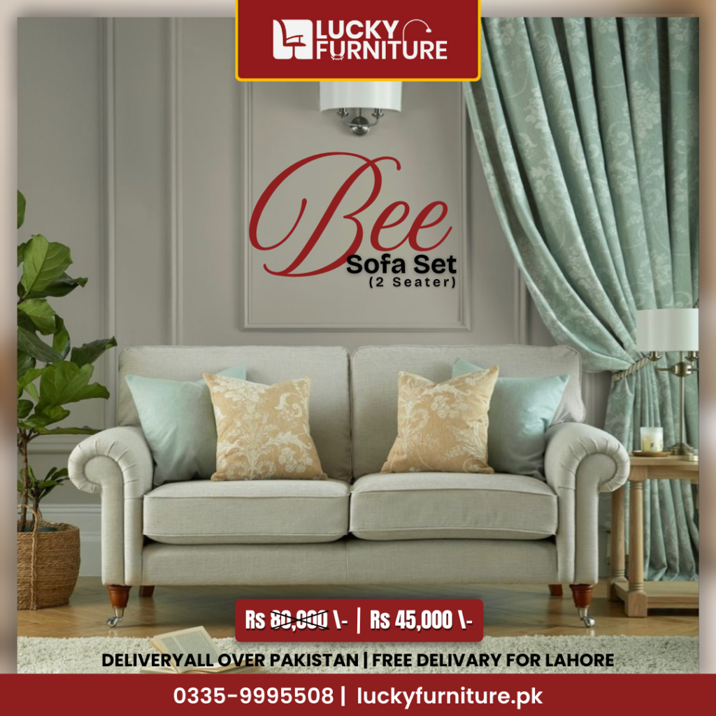 Bee Sofa Set – Lucky Furniture