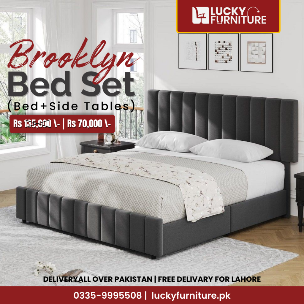 Brooklyn Bed Set – Lucky Furniture