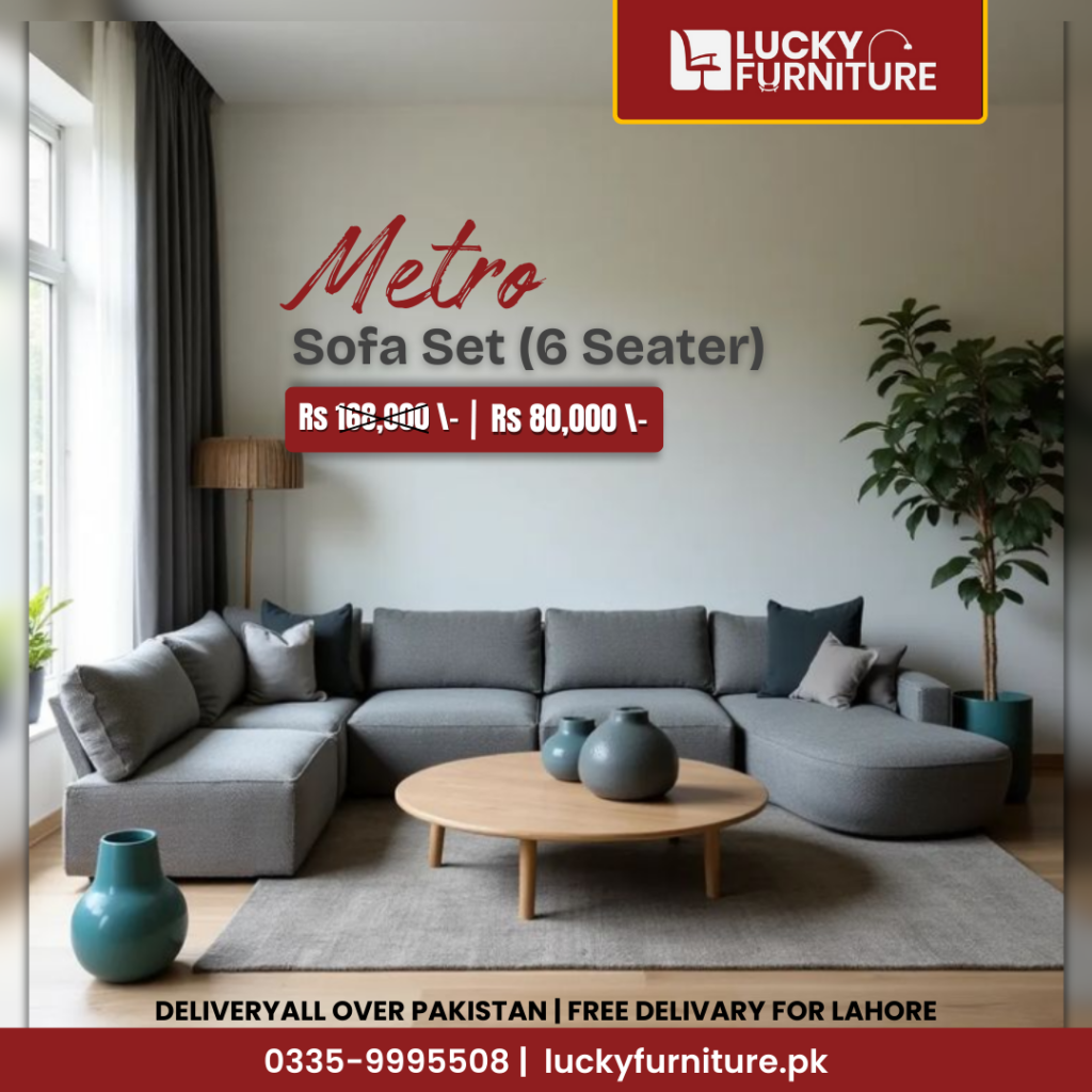 Metro Sofa Set – Lucky Furniture